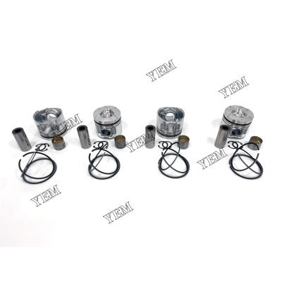 Cina 4D56 Piston con anelli per motore di parti di escavatori Mitsubishi in vendita
