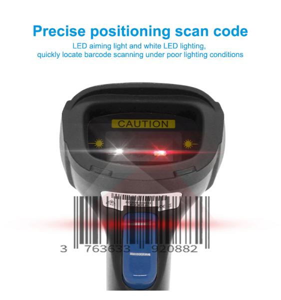 Quality K-625BT Stock 2D Wireless for Bluetooth Barcode Scanner with Charging Base 2D for sale