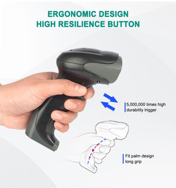 Quality K-625BT Stock 2D Wireless for Bluetooth Barcode Scanner with Charging Base 2D for sale
