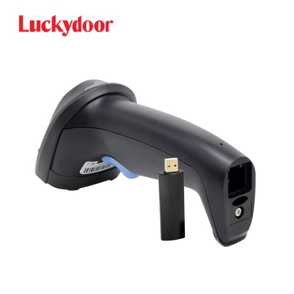Quality Luckydoor K-211R Warehouse Reliable Performance Portable 1D Reader Wireless for sale