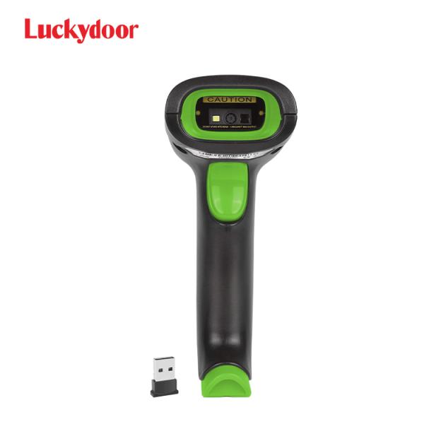 Quality Low Price Scanners From Luckydoor Factory Qr Code Reader Wireless+BT Use with for sale