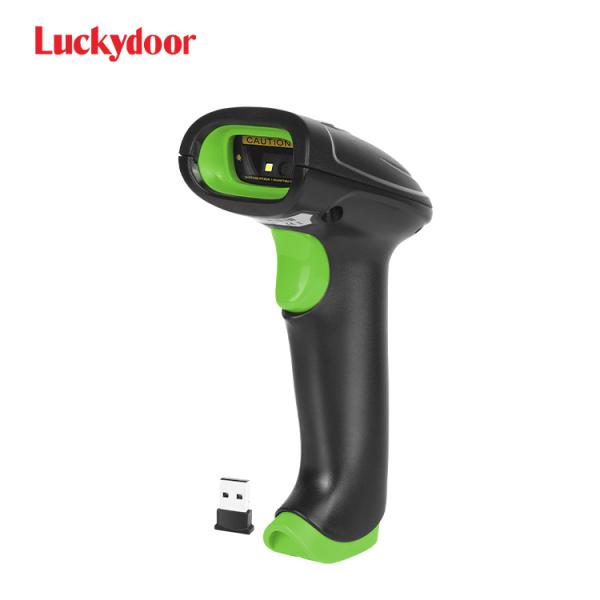 Quality Low Price Scanners From Luckydoor Factory Qr Code Reader Wireless+BT Use with for sale
