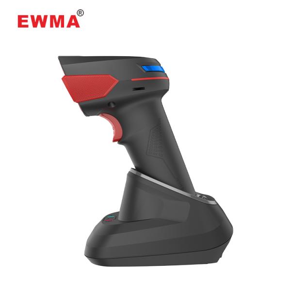 Quality New Wireless2.4G+ Blue Tooth 2D Barcode Scanner Qr Code Reader with Charging for sale