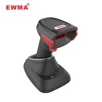 China NEW DS350BT 1D 2D QR Code Wireless Reader with Charging Base 2.4G+Blue Tooth USB Interface in Stock for sale