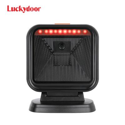 China New Arrival Automatic Scanning PS80H High Performance Desktop 2d Qr Code Reader Barcode Scanner for sale