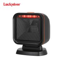China High Performance Platform 2D CMOS Omnidirectional  Barcode Scanner Supermarket Desktop Barcode Reader Scanner for sale