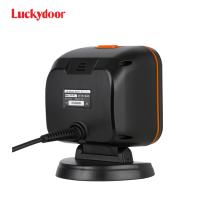 China High Performance Platform 2D CMOS Omnidirectional  Barcode Scanner Supermarket Desktop Barcode Reader Scanner for sale