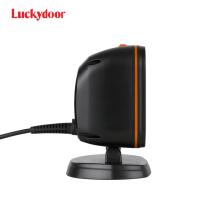 China High Performance Platform 2D CMOS Omnidirectional  Barcode Scanner Supermarket Desktop Barcode Reader Scanner for sale
