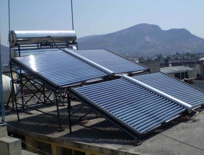 China 1000liter evacuated tube solar water heating system for sale