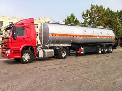 China Oil tanker trailer for petrol transport 45000 liters fuel tanker trailer for sale