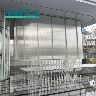 China Custom Acrylic Outdoor Curtain Wall – JAFFA Design Plastic for sale