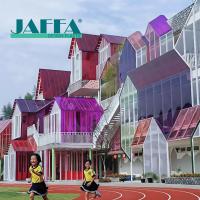 Quality Custom 12mm 15mm Acrylic Curtain Wall In Educational Building for sale