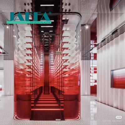 China JAFFA Acrylic Store Renovation Solution Artistic Transformation For Immersive Commercial Spaces for sale