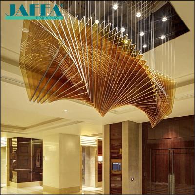 China Custom - made Acrylic Art Chandeliers Custom - made Plexiglass Art Installations for sale