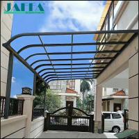 Quality Custom Acrylic Skylight Roof, Curved Transparent Carport/Corridor Canopy, for sale