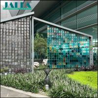 Quality Custom Large-Scale Acrylic Transparent Structure, Gradient Glass Brick Wall/Arch for sale