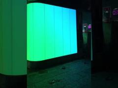 Op maat gemaakte acryl verlichte achtergrondmuur