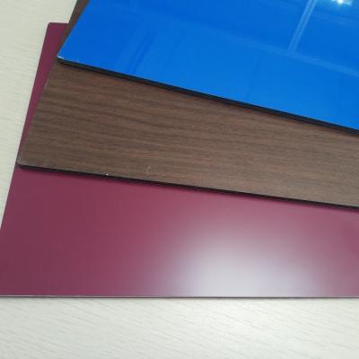 China Hölzernes Korn-gewölbte zusammengesetzten Platten, zusammengesetzte Aluminiumplatte Grandland dekorativ zu verkaufen
