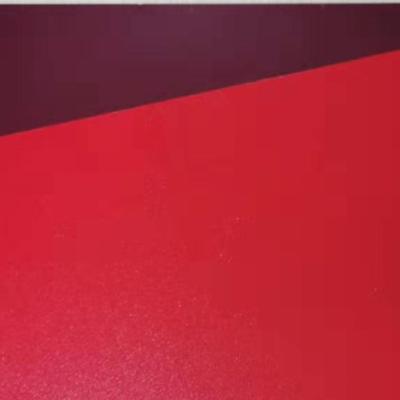 China 0,18 Dikke Rol van het Rode Kleuren Met een laag bedekte Aluminium, de Rol van het Aluminiumblad de Bouwdecoratie Te koop