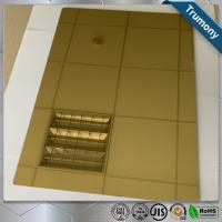 China High Strength Copper Composite Panel Brushed Mirror Bacteriostatic Decoration for sale