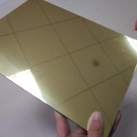 China Moisture Proof Aluminum Mirror Sheet Class A2 Fire Proof Hard Texture Durable for sale