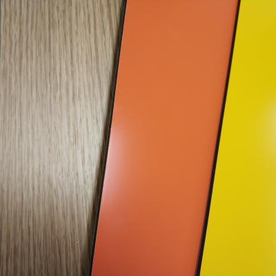 Cina pannello composito di alluminio solido spesso 5mm di 2mm 3mm 4mm, bianco composito di lucentezza del pannello del metallo in vendita