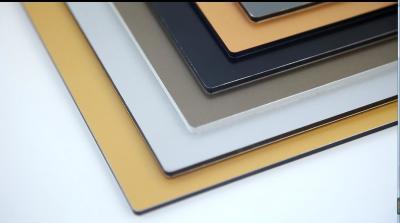 China Decorative Material Aluminum Sanwich Panel Wall Cladding Aluminum Composite Panel for sale