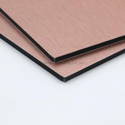 中国 Silver Gold Brush Aluminum Alloy Aluminum Composite Material 販売のため