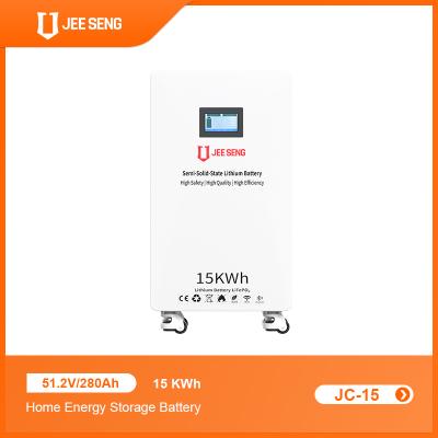 China 15KWH 48V 51.2V Home  Energy Storage System  lithium battery with BMS with wheels for sale