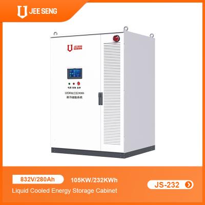 China 95% Efficiency 232KWh Comercial Industrial ESS with BMS Monitoring Software and Customized Pv Input Module for sale