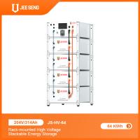 Quality Rack-mounted High Voltage Stackable lithium battery for solar for sale