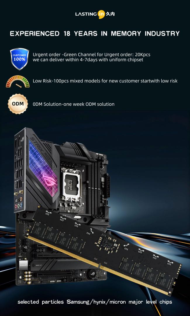 LASTINGIN DDR5 RAM module front view