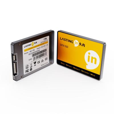 Cina 128GB Sata 3.0 SSD 2.5" 550MB/S Velocità di lettura 3D NAND Flash in vendita