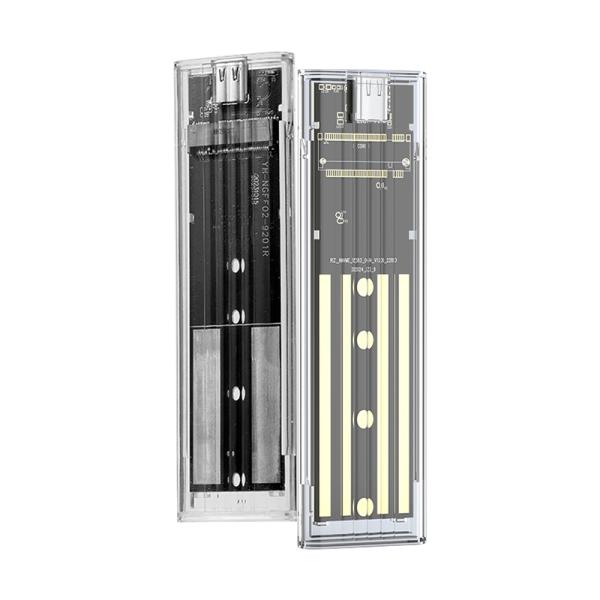 Quality 10 Gbps External M.2 SSD Enclosure Ngff Nvme Solid State Drive Mobile Box for sale