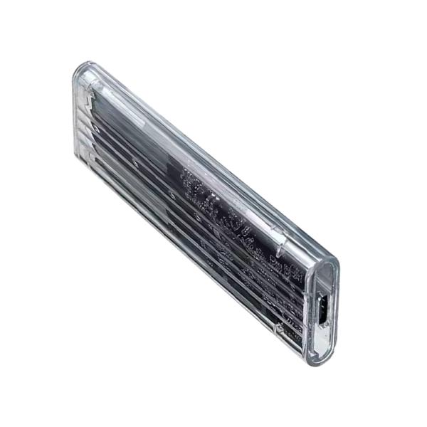 Quality Transparent NVMe M.2 SSD Enclosure 10Gbps for 2230-2280 SSDs for sale