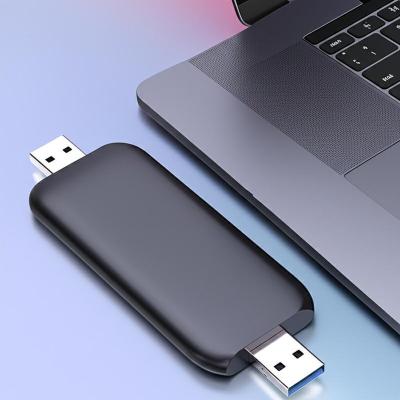 China Transparent NVMe M.2 SSD Enclosure 10Gbps for 2230-2280 SSDs for sale