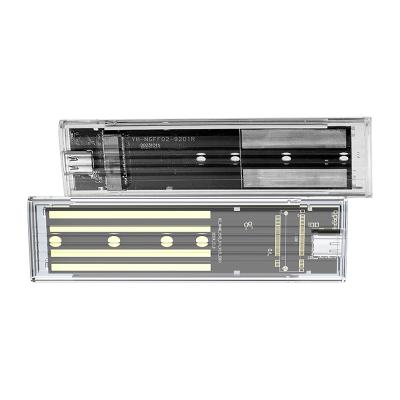 China LASTINGIN M.2 SSD Enclosure 10Gbps USB 3.1 for NVMe/NGFF Drives for sale