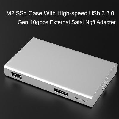 China LASTINGIN M.2 SSD Enclosure 10Gbps USB 3.1 for NVMe/NGFF Drives for sale