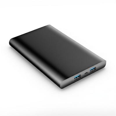 China Plastic Case 2.5" SATA SSD Enclosure USB 3.1 Type C 5Gbps for sale