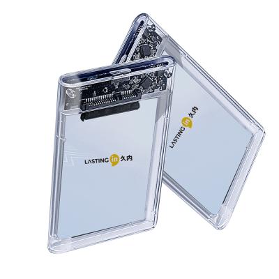 China 2.5-inch SATA SSD Enclosure with USB 3.0 5Gbps Transfer Speed for sale