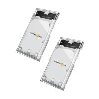 Quality 2.5" Hard Drive Enclosure Transparent Mobile Hdd SSD Case Portable Hardisk for sale