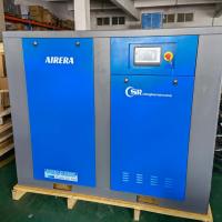 China Screw Coupling Driving Cordless Air Compressor Touchable Colorful Controller for sale