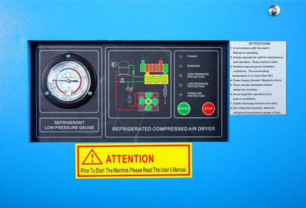 High Temp Refrigerated Compressed Air Dryer