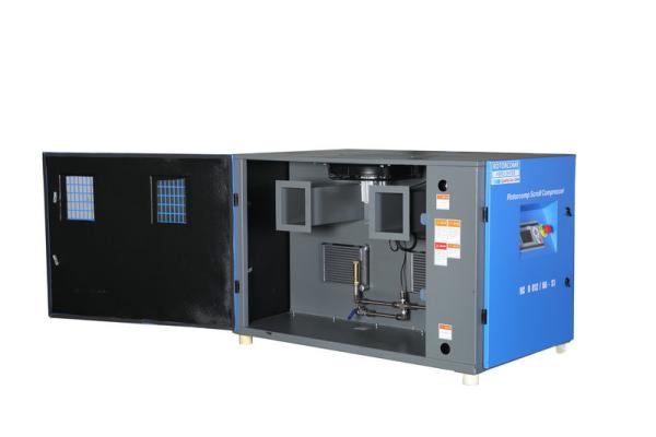 Quality Textile Industrial Oilless Air Compressor , Scroll Air Compressor 3.7kW To 33 KW for sale