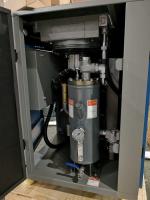 China Industrial Rotary Screw Air Compressor With Microprocessor Control Panel for sale