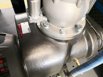 China Adjustable Speed Oil Flooded Rotary Screw Compressor / Small Air Compressor for sale