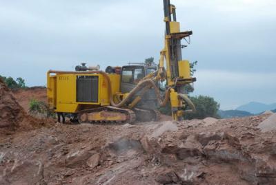 China High Pressure Hard Rock Drilling Machine , Dth Drilling Rig 105-125mm for sale