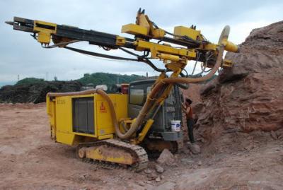 China High Pressure Hard Rock Drilling Machine , Dth Drilling Rig 105-125mm for sale