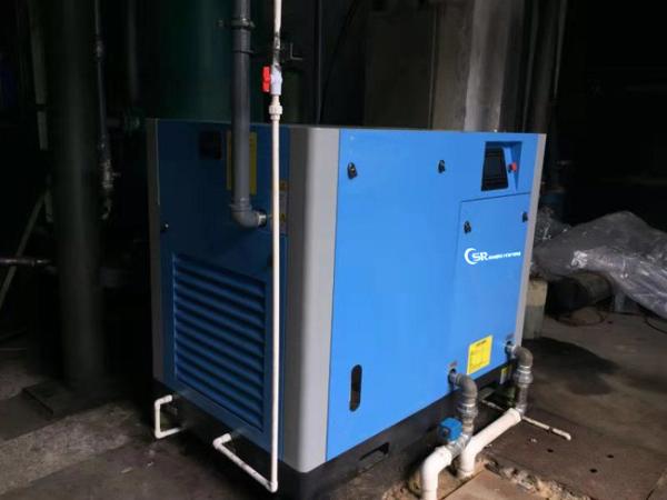 Quality 1.8m3/min food &beverage oil free Screw Air Compressor for sale