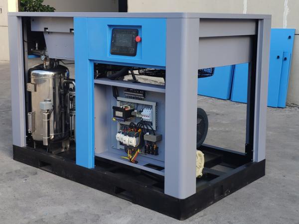 Quality 110KW Piston Type Oil Free Screw Air Compressor For Water Lubrication for sale